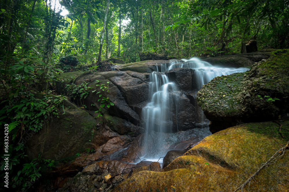 Small and safe water flows, cool air and green scenery are attractions ...