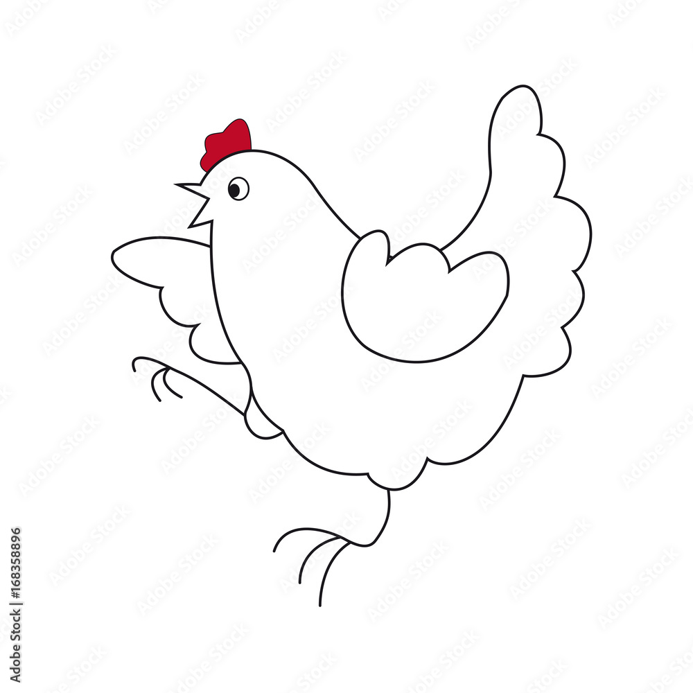 Squawking Chicken