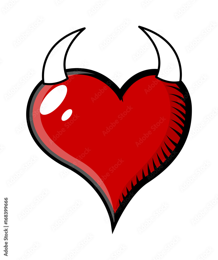 Devil Heart Tattoo