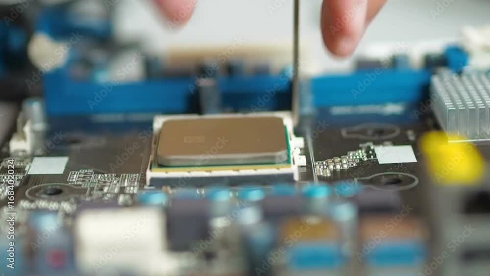 Removing And Replacing computer processor (CPU). Installing and removing computer processor (CPU ...