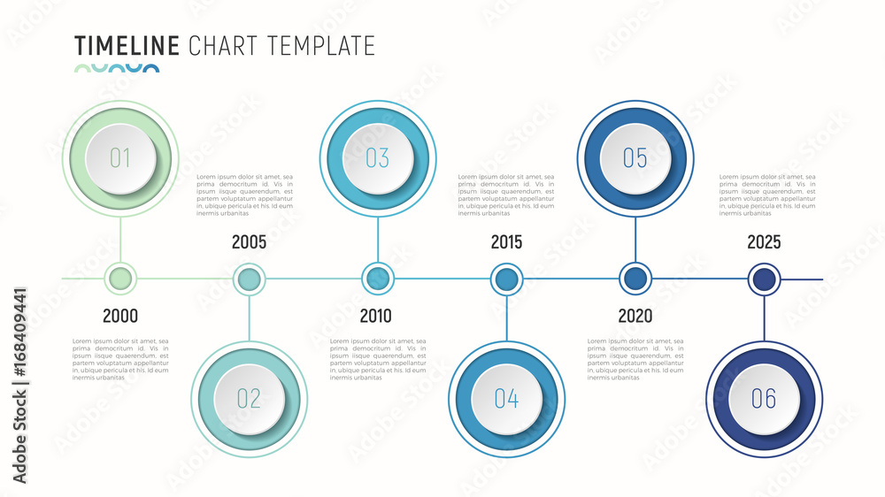 Timeline Poster Template