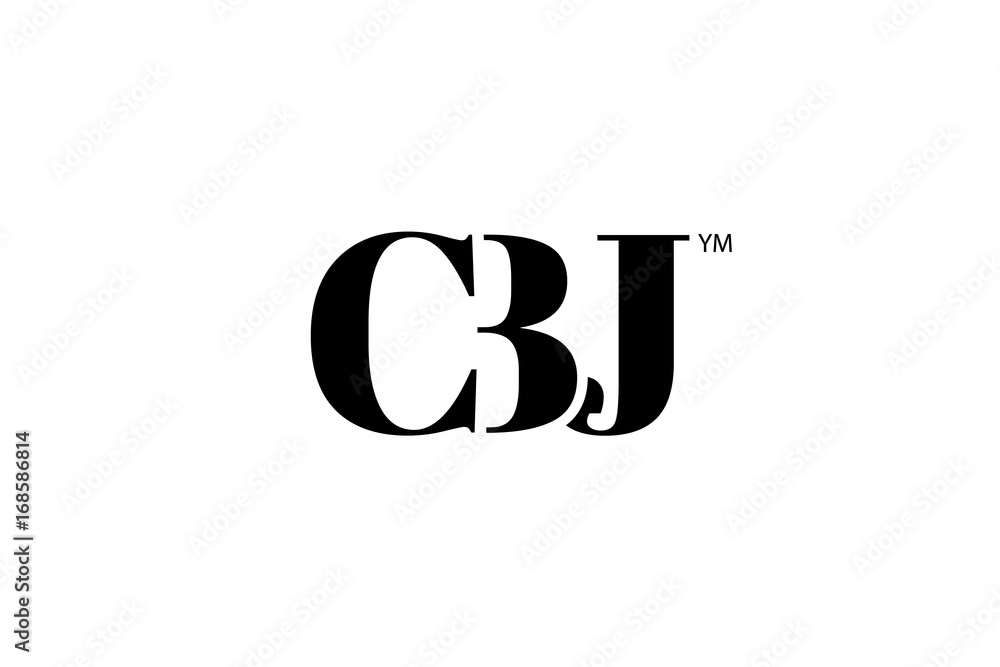 CBJ Logo Branding Letter. Vector graphic design. Useful as app icon ...