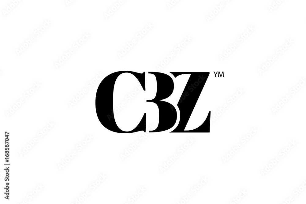 CBZ Logo Branding Letter. Vector graphic design. Useful as app icon ...