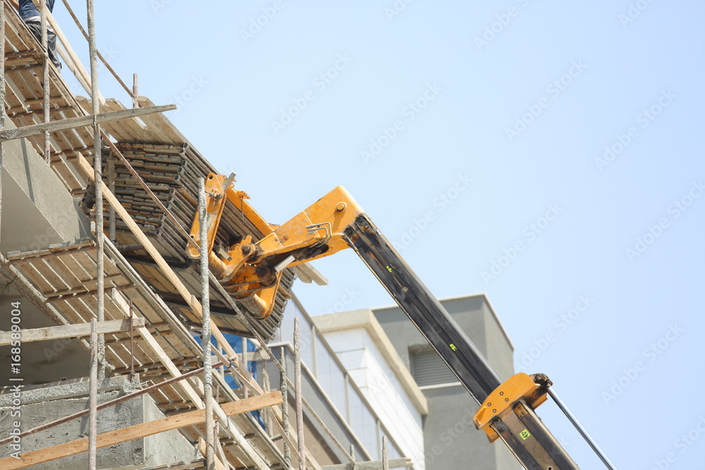Construction of a new residential quarter and office buildings Stock ...