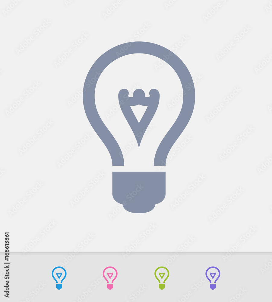 Light Bulb - Granite Icons. A professional, pixel-perfect icon designed ...