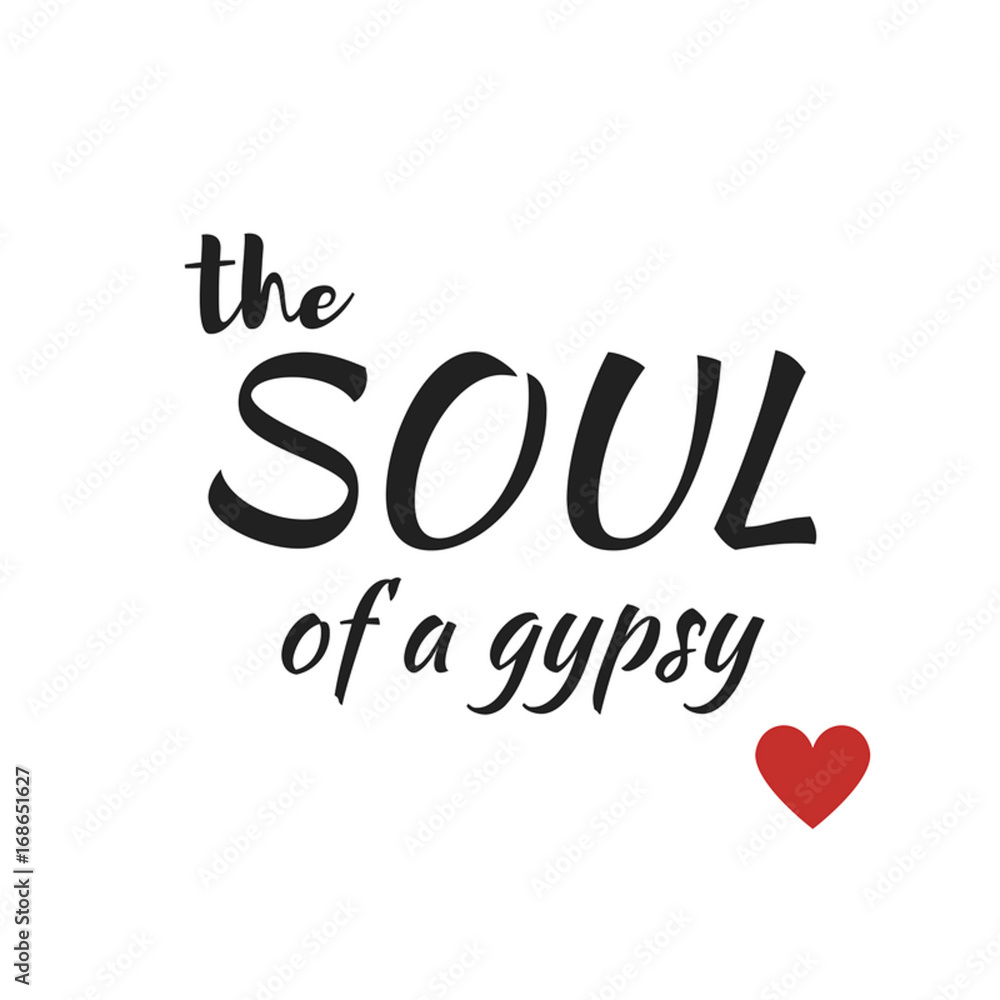 The Word Gypsy Tattoo