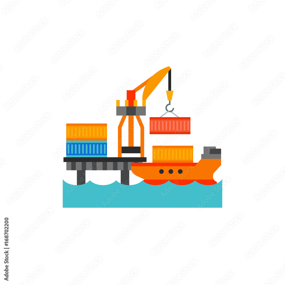 Shipping Port Icon