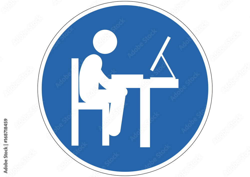 Schild Lernen Stock-Vektorgrafik | Adobe Stock