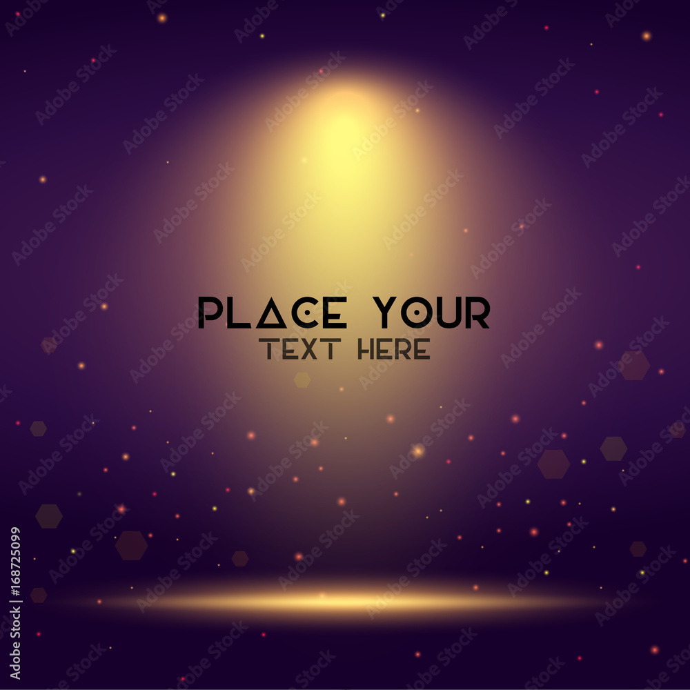 Show stage limelight background Stock Vector | Adobe Stock