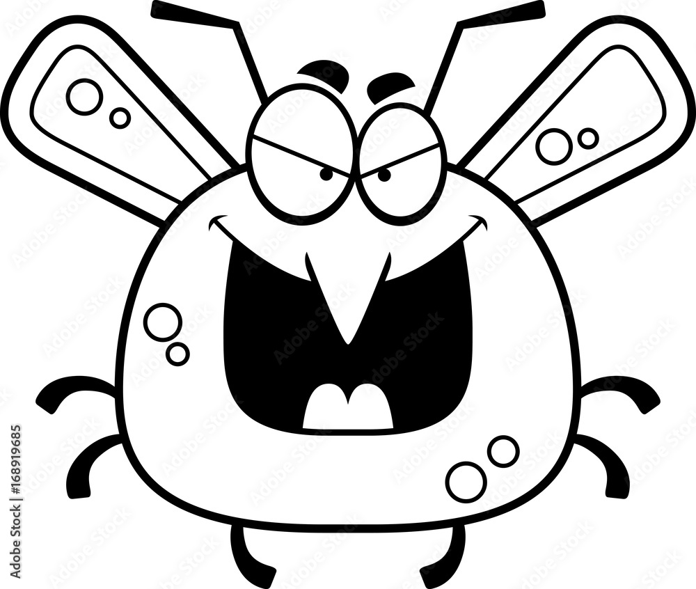 Evil Little Mosquito Stock Vector | Adobe Stock Evil Little Mosquito Stock Vector | Adobe Stock