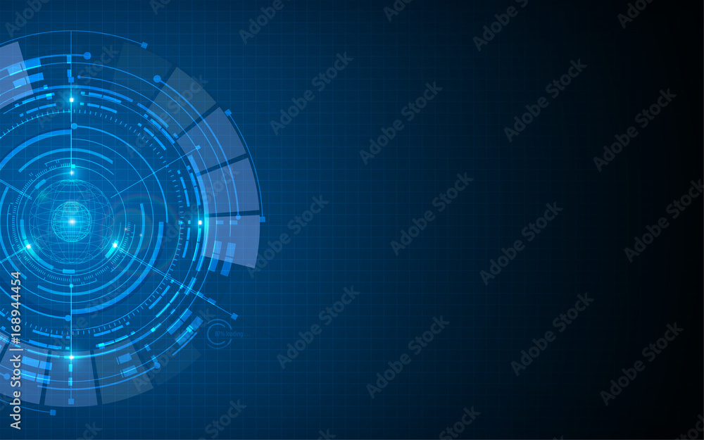 abstract sci fi technology innovation futuristic concept background ...