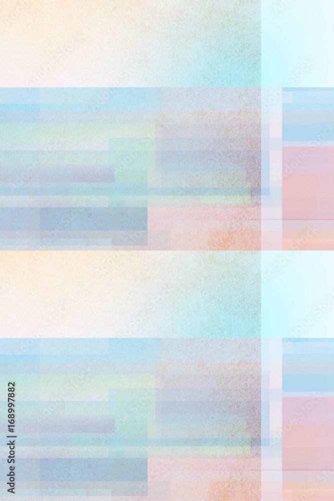 helle Pastell Töne - Hellblau - Rosa Farbspiel - Geometrisches ...