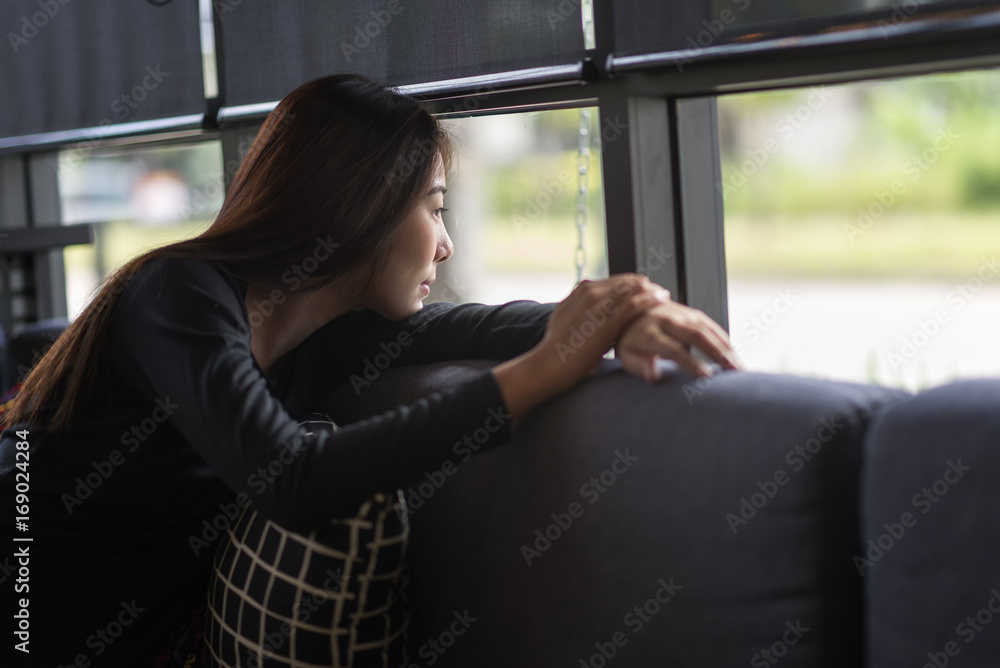 Asian Woman sadness,broken heart and depress about bad relationship ...