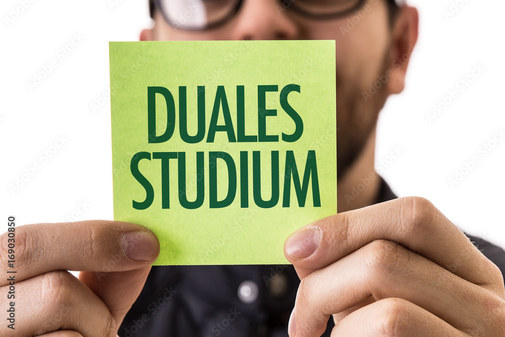 Dual Study (in German) Stock-Foto | Adobe Stock