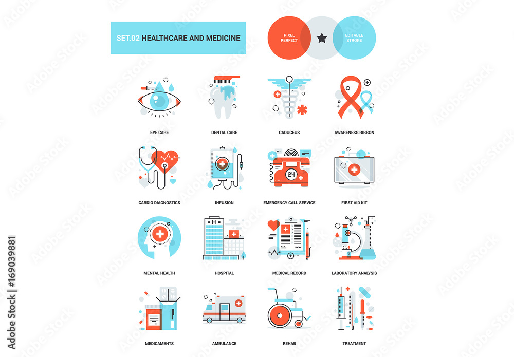 16 Three-Color Power and Energy Icons 1 Stock Template | Adobe Stock