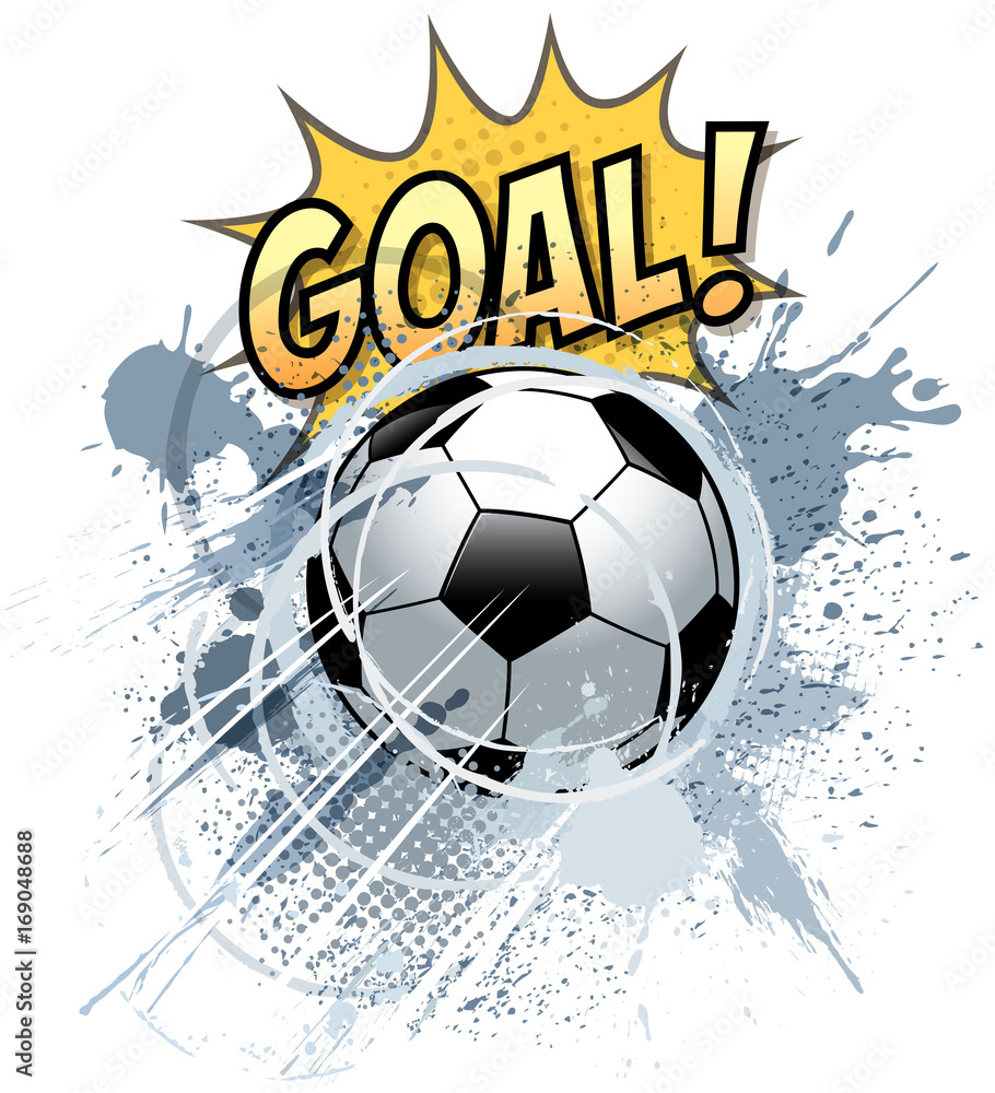 grunge goal sign Stock Vector | Adobe Stock