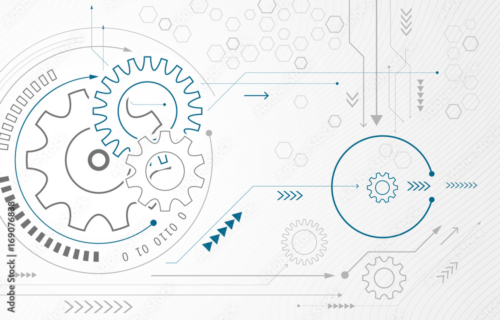 Gear Vector Wallpaper