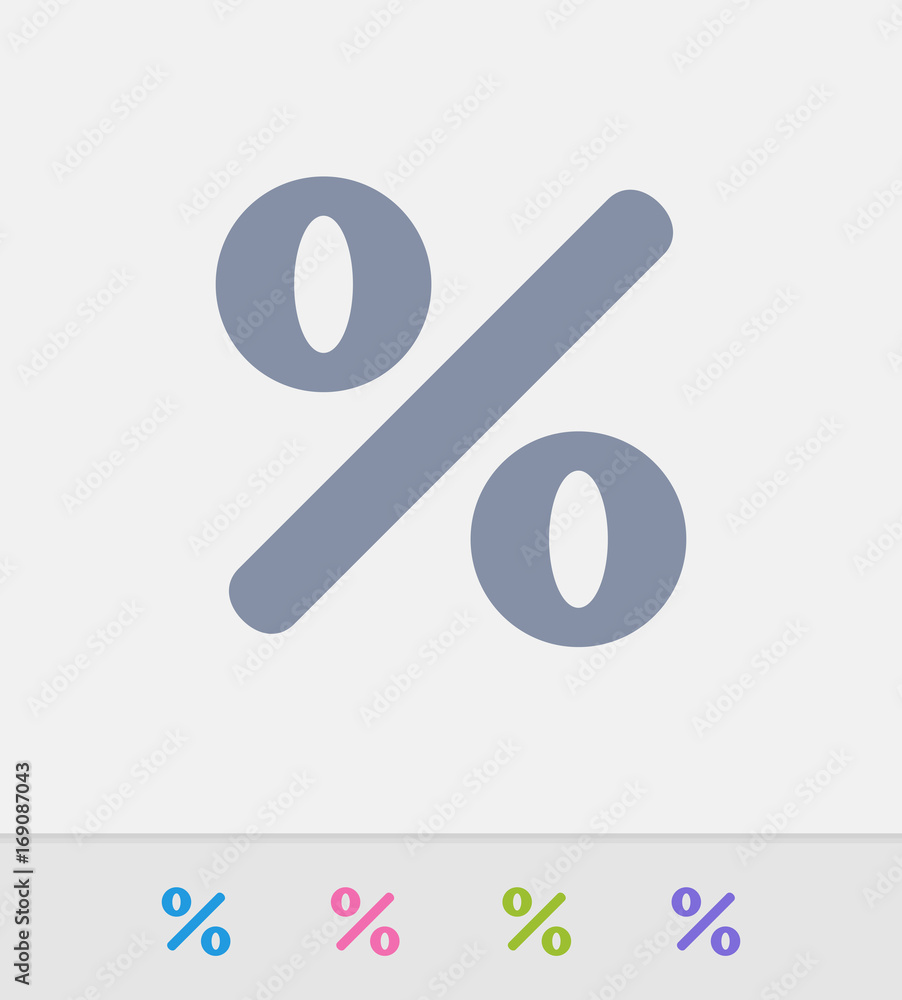 Percentage Sign - Granite Icons. A professional, pixel-perfect icon ...