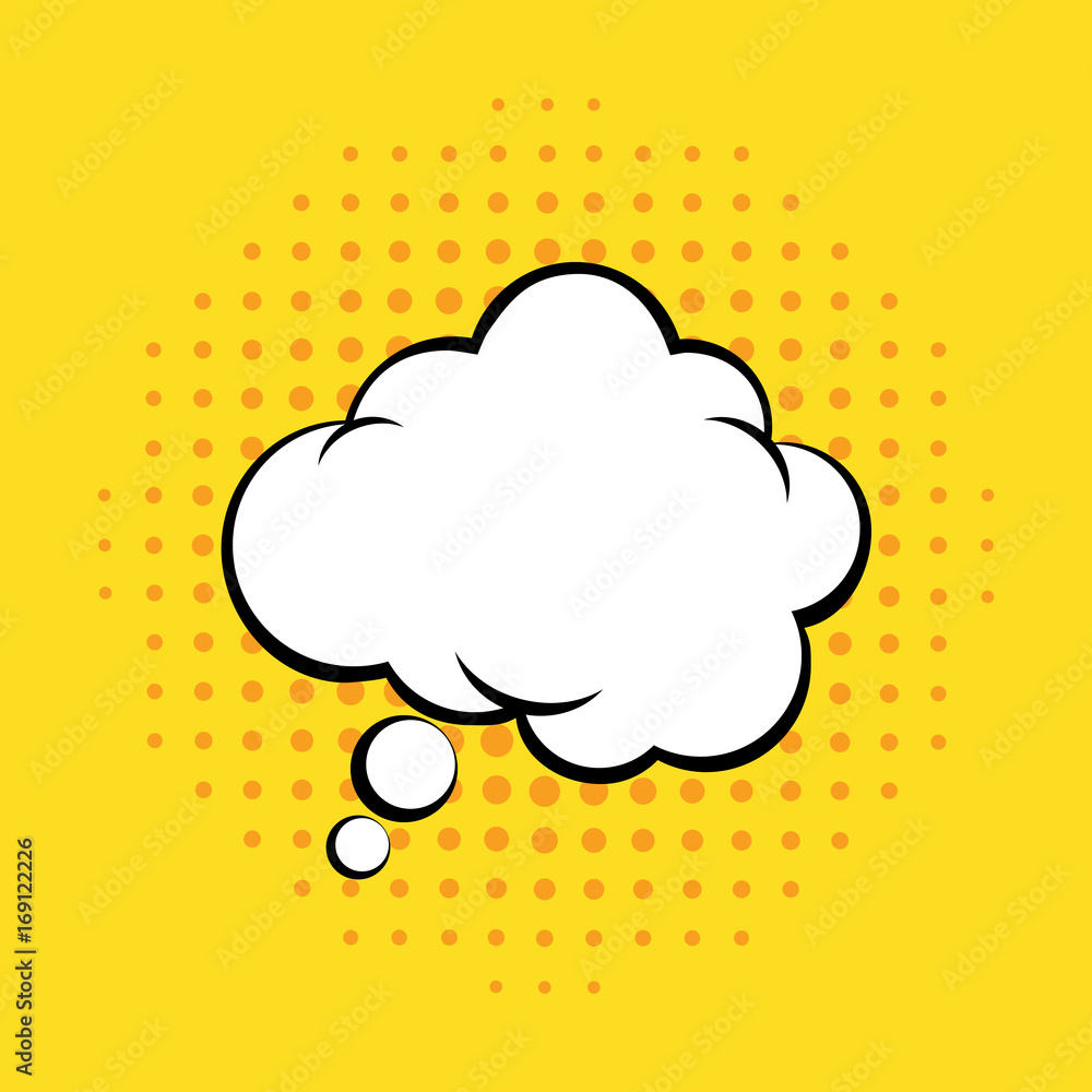 Comic Thought Bubble