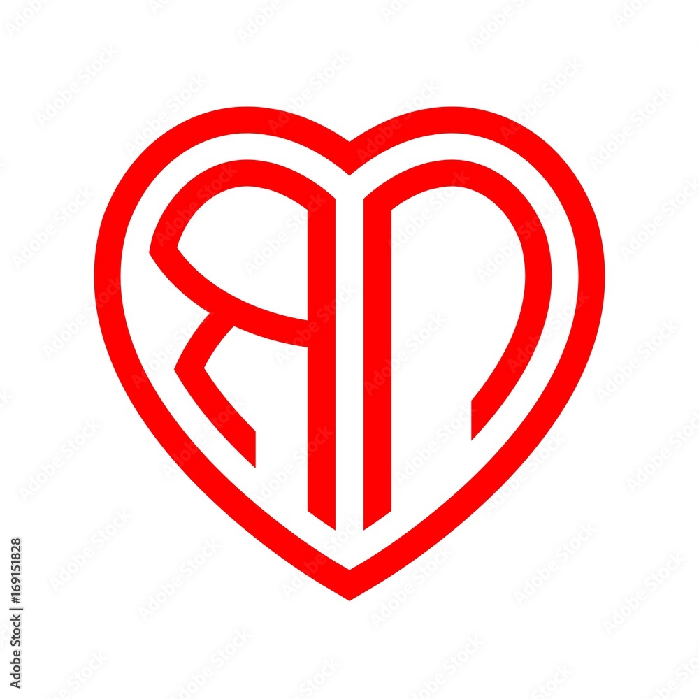 Red Rn Symbol