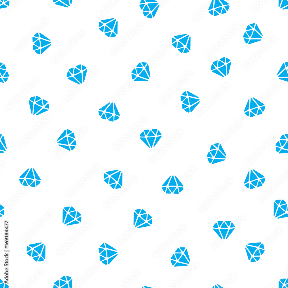 Vector Falling Diamonds