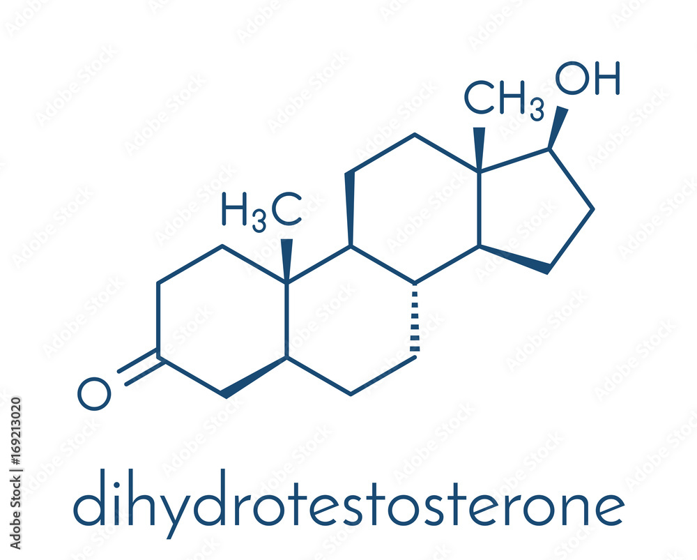 Dihydrotestosterone Structure