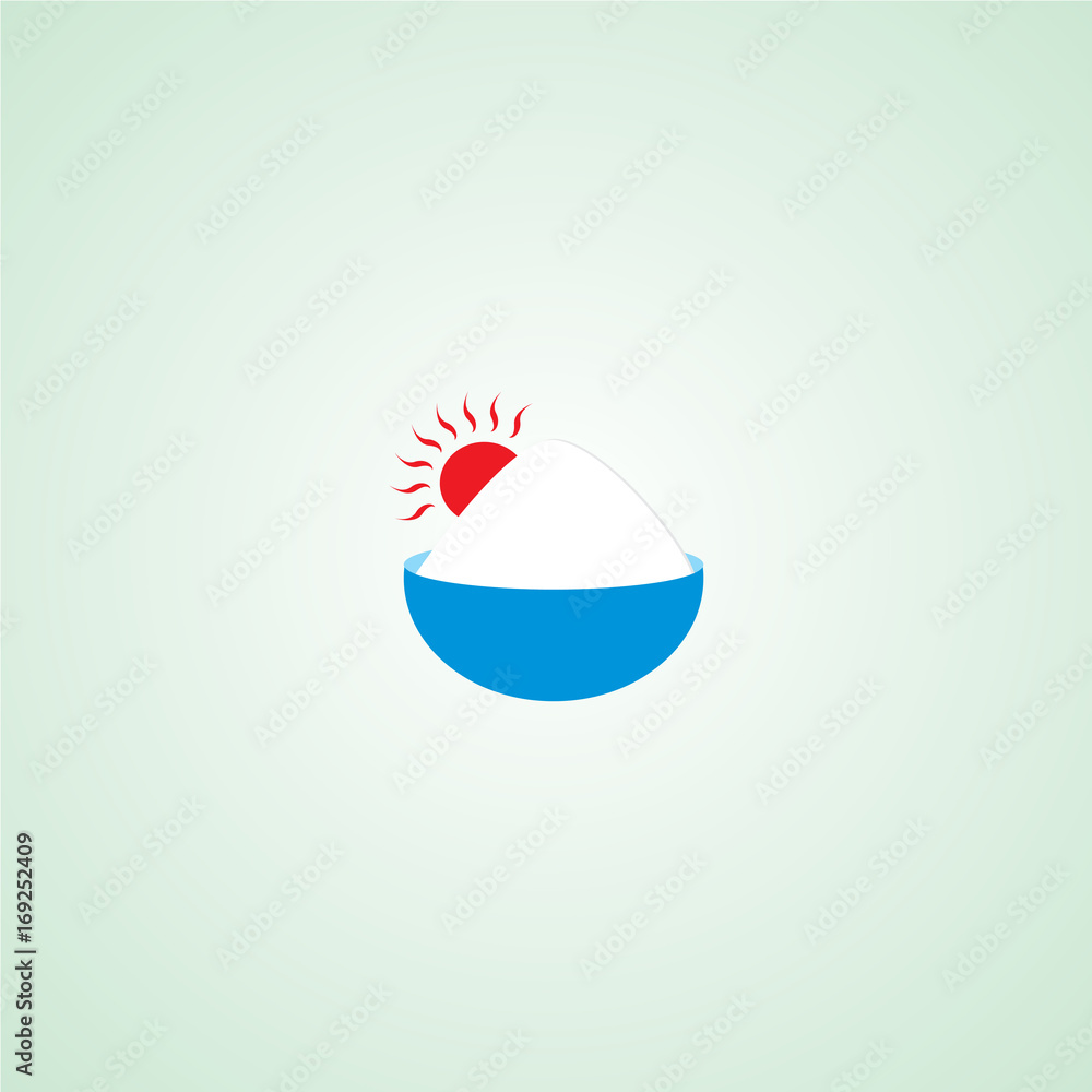 logo of rice Stock Vector | Adobe Stock