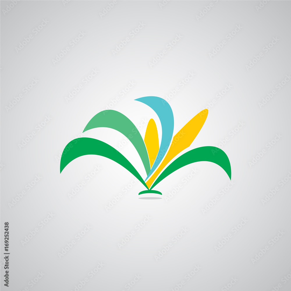 logo of corn, plants Stock Vector | Adobe Stock