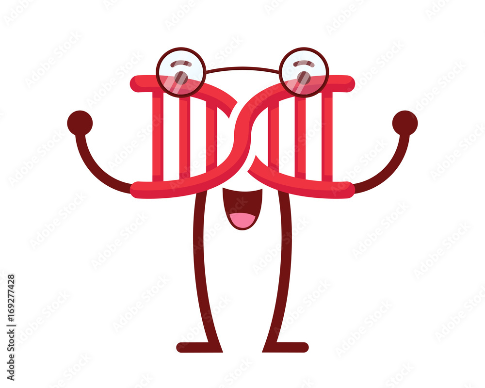 Healthy Happy And Cute Human Anatomy Illustration Cartoon - Smart And ...