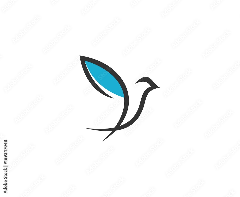 Bird logo Stock Vector | Adobe Stock