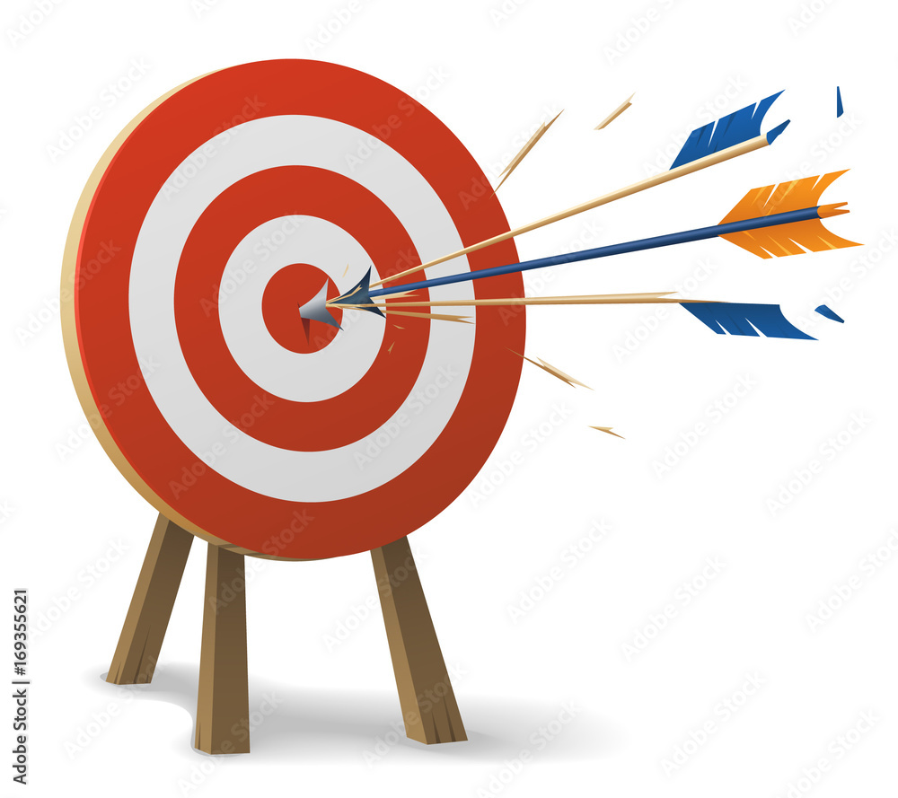 Bullseye Arrow Split