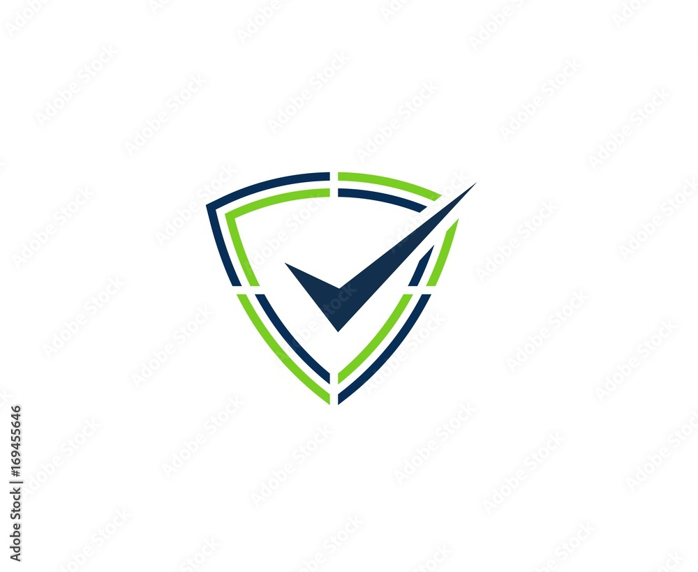 Check mark logo Stock Vector | Adobe Stock