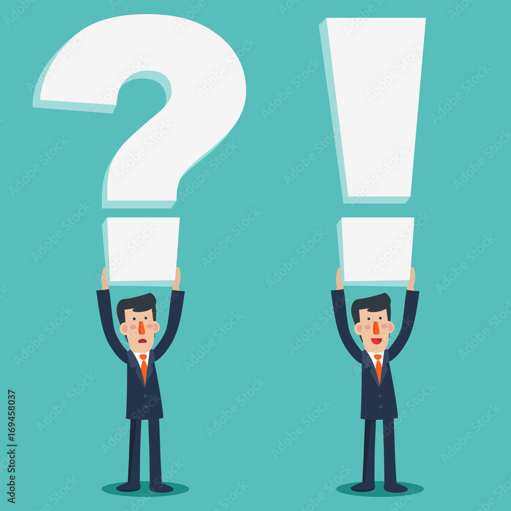 Business man characters in various poses and situations. Successful ...