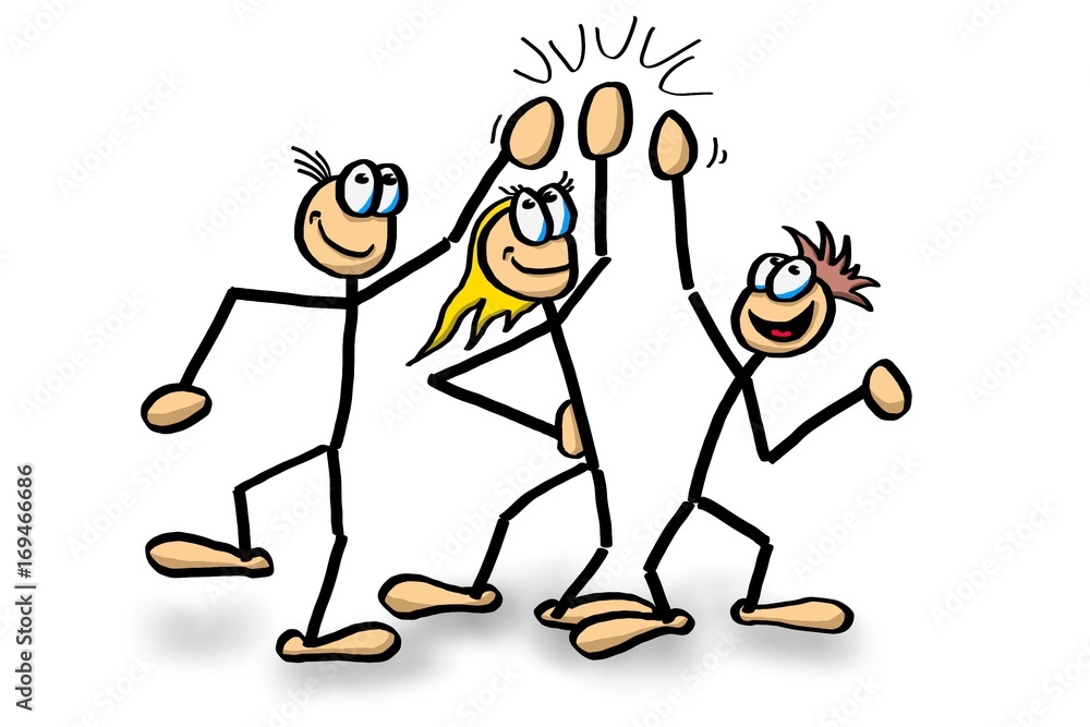 Teamgeist Stock-Illustration | Adobe Stock