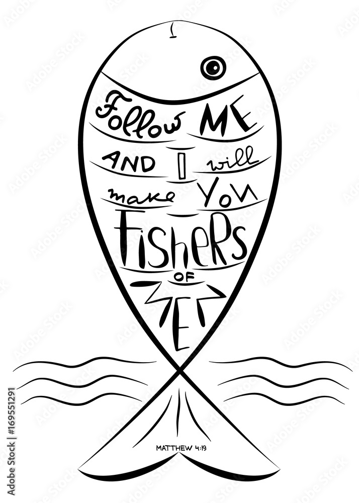 Fishers of men. The word of the son of God. Ichthys is a symbol of fish ...