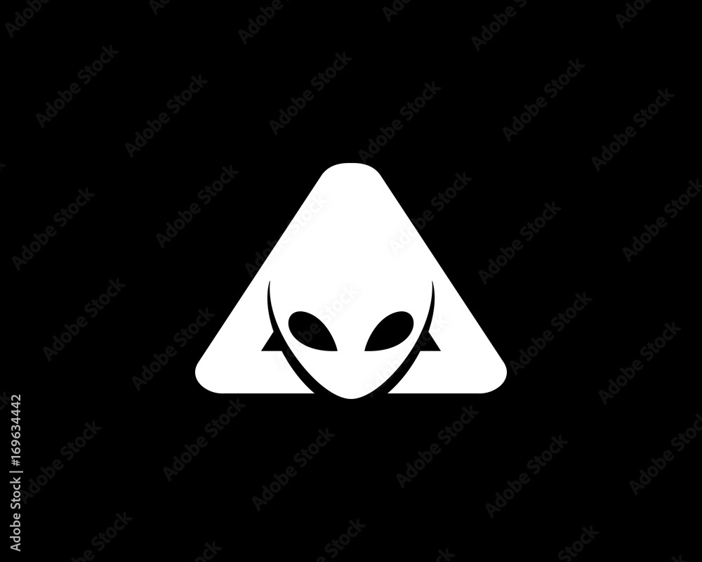 Alien Logo Stock Vector Adobe Stock alien-logo-stock-vector-adobe-stock