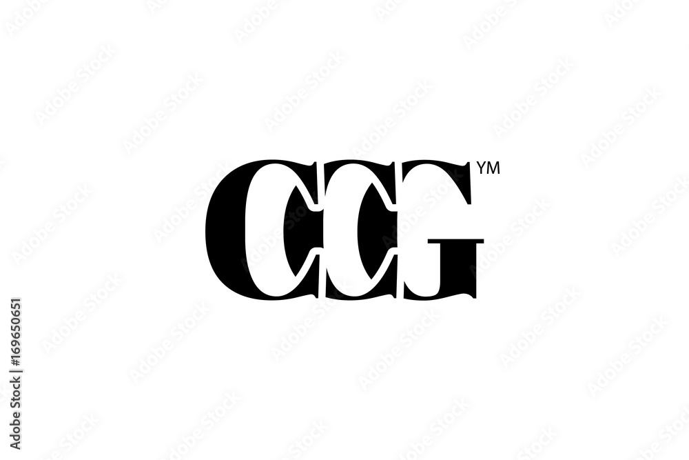 CCG Logo Branding Letter. Vector graphic design. Useful as app icon ...