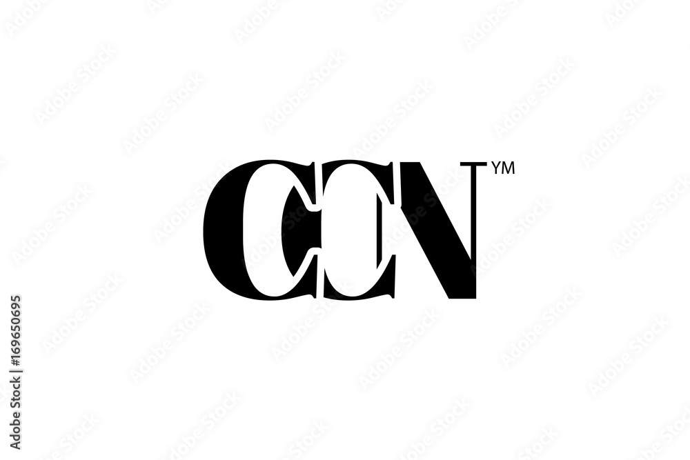 CCN Logo Branding Letter. Vector graphic design. Useful as app icon ...