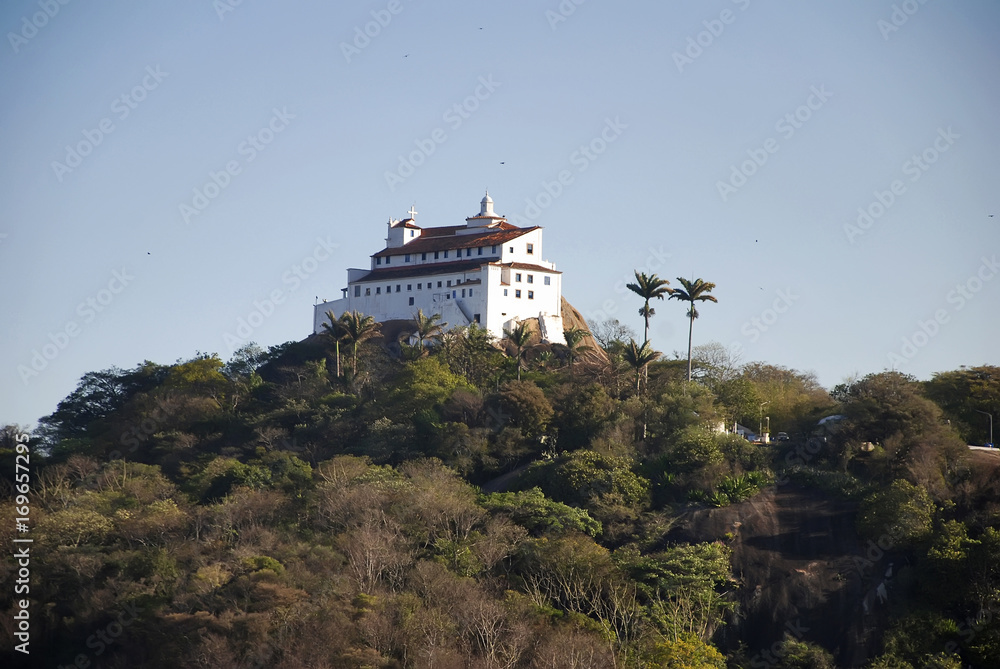 Convento da Penha (Vila Velha-ES) | Penha Convent Stock Photo | Adobe Stock