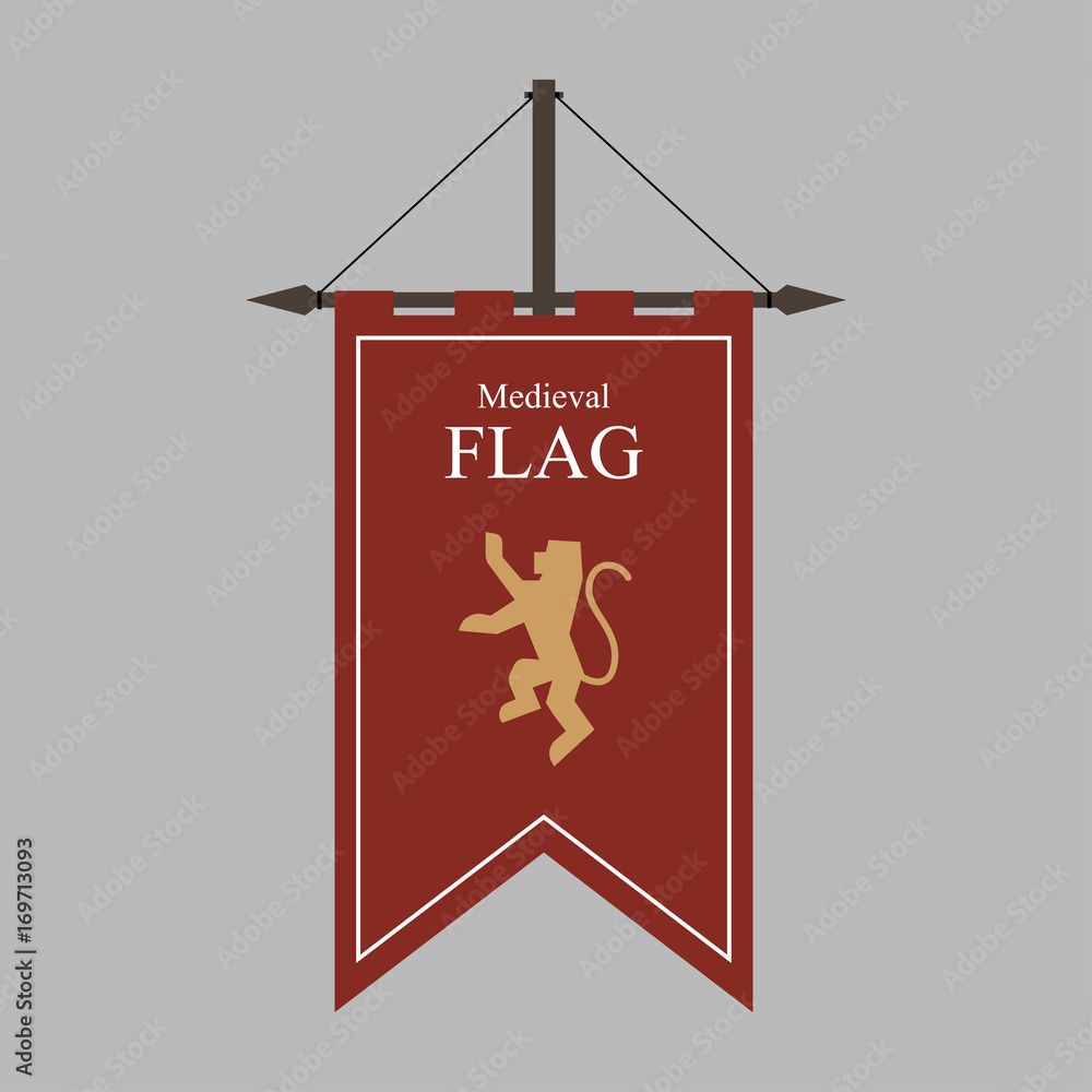 The flag of a country, state, or territory ruled by a king or queen ...