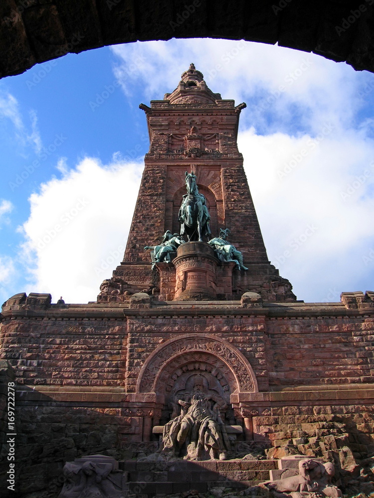 The Kyffhauser Monument also known as the Barbarossa Monument or the ...