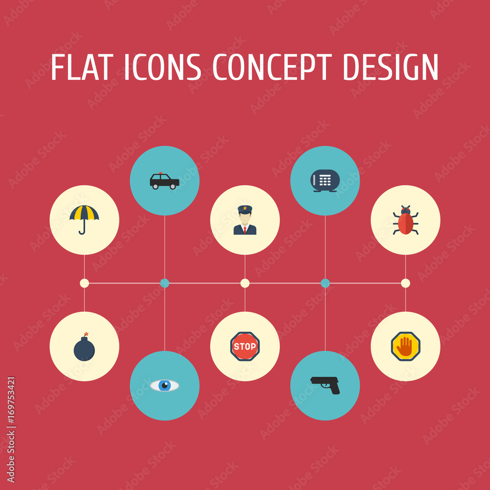 Adobe Flat Icons