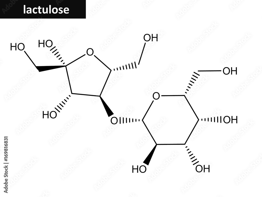 Lactulose Structure