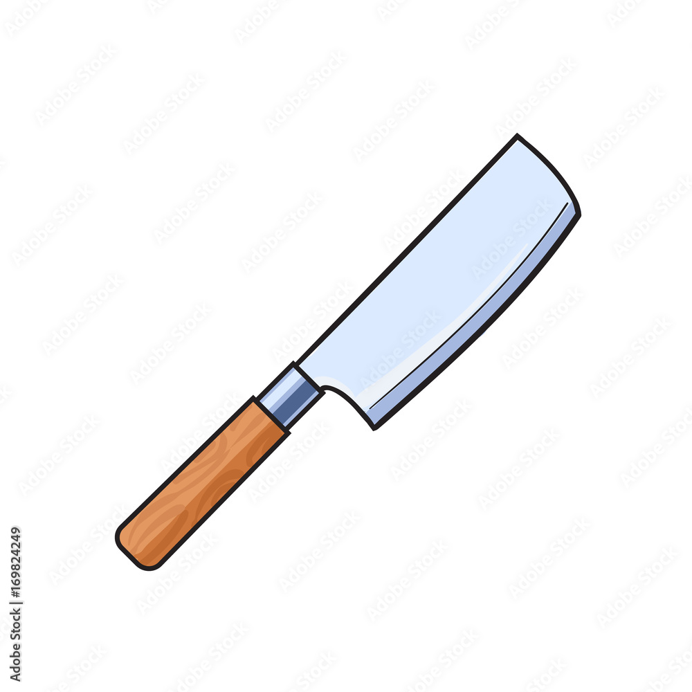 Butcher Knife Cartoon