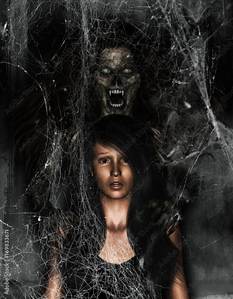 Real Scary Ghost Girl