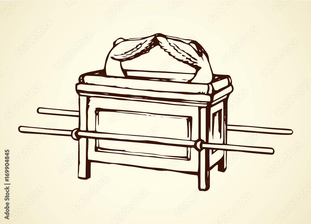 Ark of Covenant. Vector drawing Stock Vector | Adobe Stock