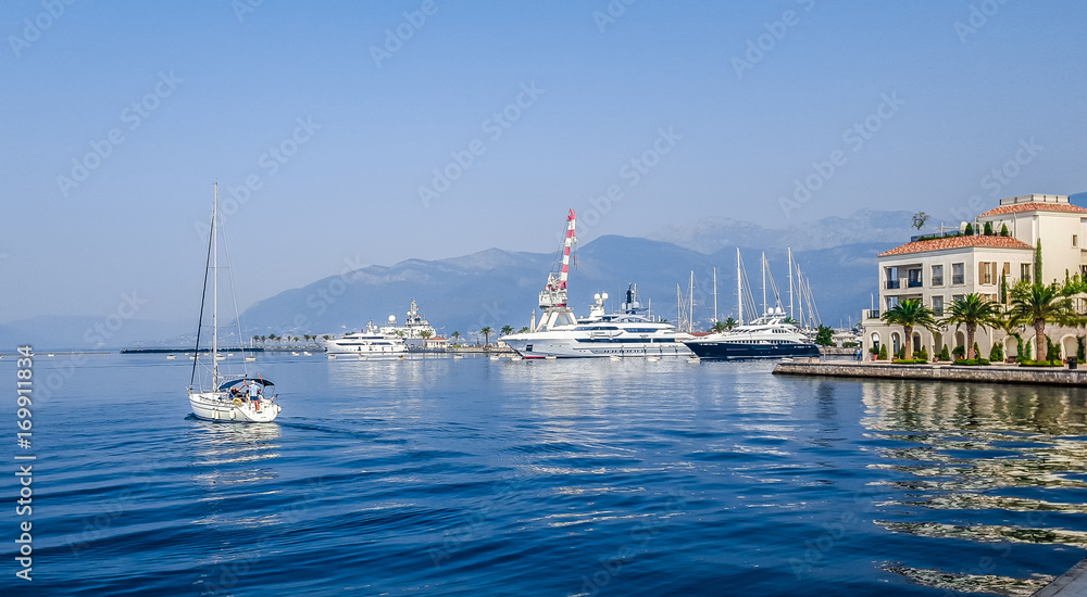 Port of Tivat. Montenegro Stock Photo | Adobe Stock