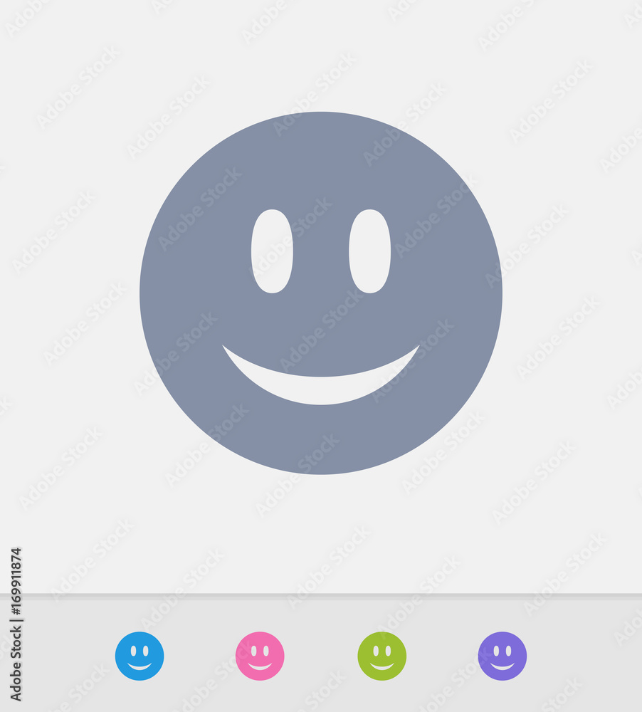 Smiley Emoticon - Granite Icons. A professional, pixel-perfect icon ...