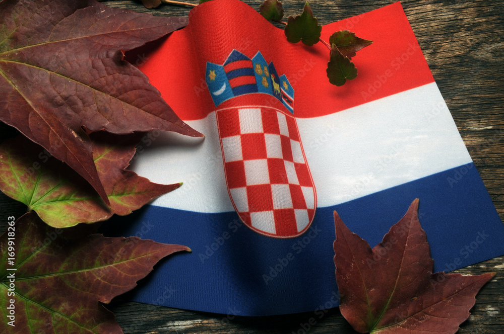 Zastava Republike Hrvatska Flagge Kroatiens Bandiera della Croazia ...