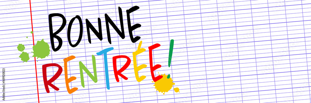 Vecteur Stock Bonne rentrée ! | Adobe Stock